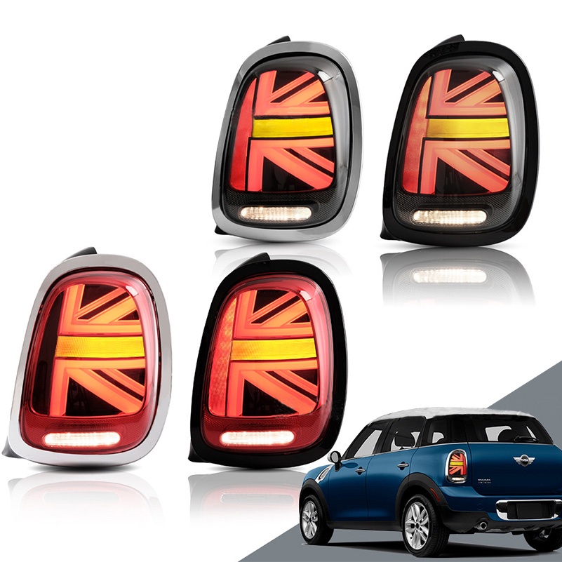 2X CarTail Light Smoke/Red Lens Rear Reverse Lamp Tail Light For Mini ...