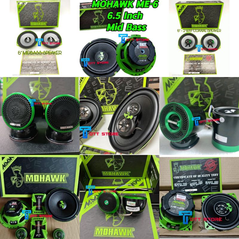 MOHAWK Oem SPEAKER PERODUA PLUG & PLAY - 4inc Mohawk MIDBASS / Mohawk 2 ...