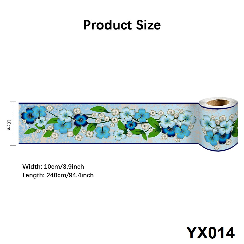 Baseboard Self Adhesive Border Sticker, Waist Line Sticker Baseboard ...