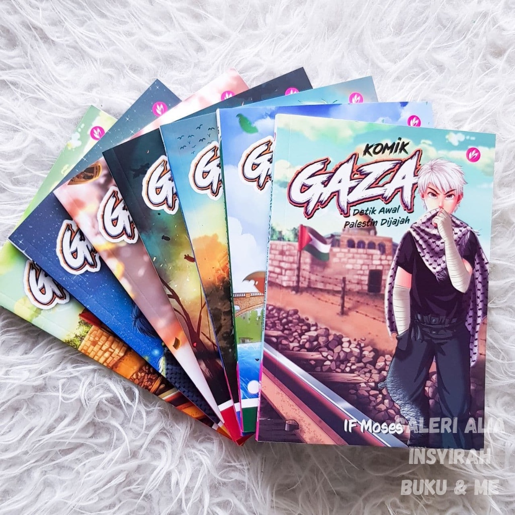 Buku Komik Gaza Mini 1-7 Iman Publication Malay Comic Books | Shopee ...