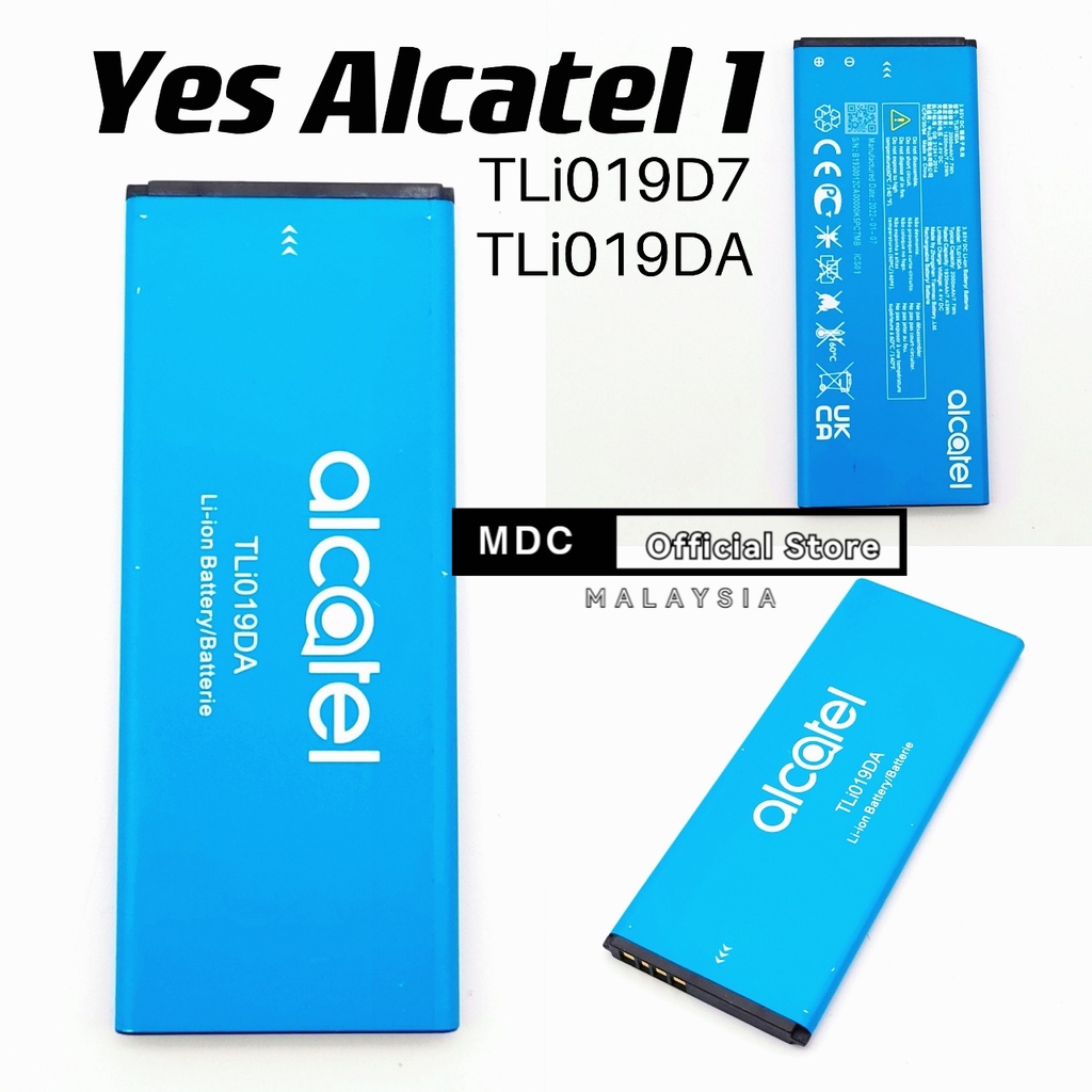 MDC Battery suitable for Yes Alcatel 1 TLi019D7 | TLi019DA aka Telstra ...