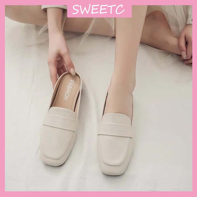 SWEETC Kasut raya perempuan Raya 2024 kasut tinggi Plus Size 43 Women's ...