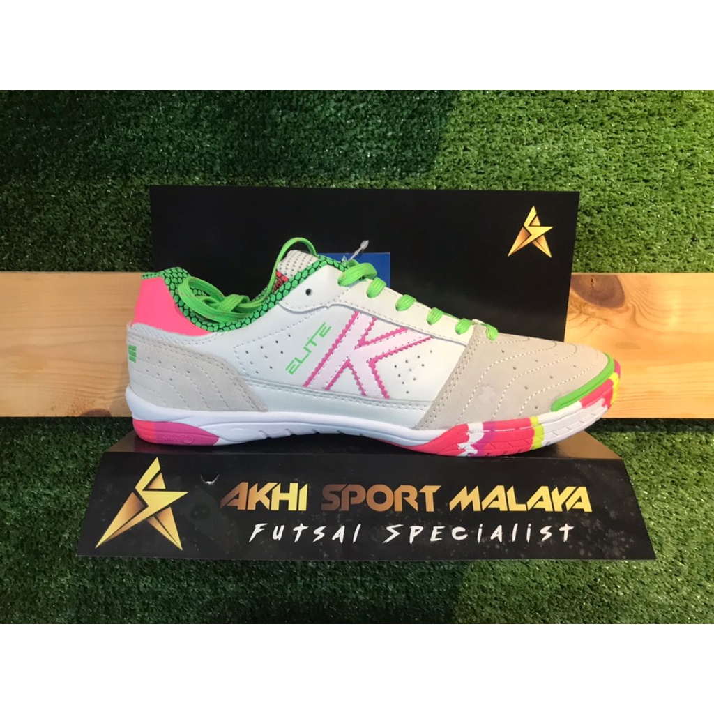 [100% AUTHENTIC] KELME ELITE FUTSAL SHOES / KASUT FUTSAL KELME ELITE ...