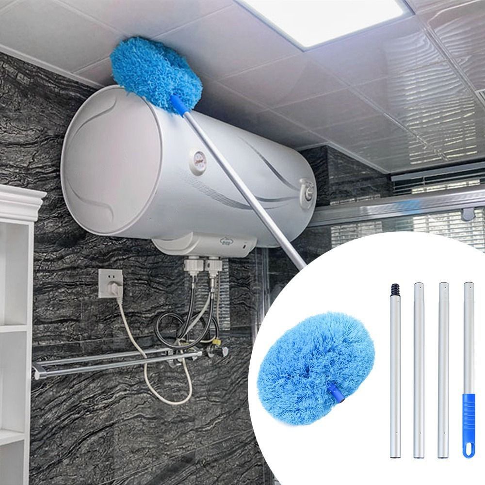 Scalable Ceiling Fan Duster Removable Dust Duster Absorb Cleaning Brush ...