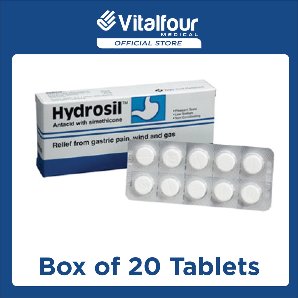 Alucid Hydrosil Antacid Tablet Ubat Kunyah Gastrik Ubat Gastrik/ Pedih ...