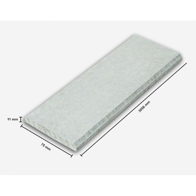 MEGA 75MM (W) X 11MM (T) LATH (NATURAL) / PAPAN WATER PROOF ...