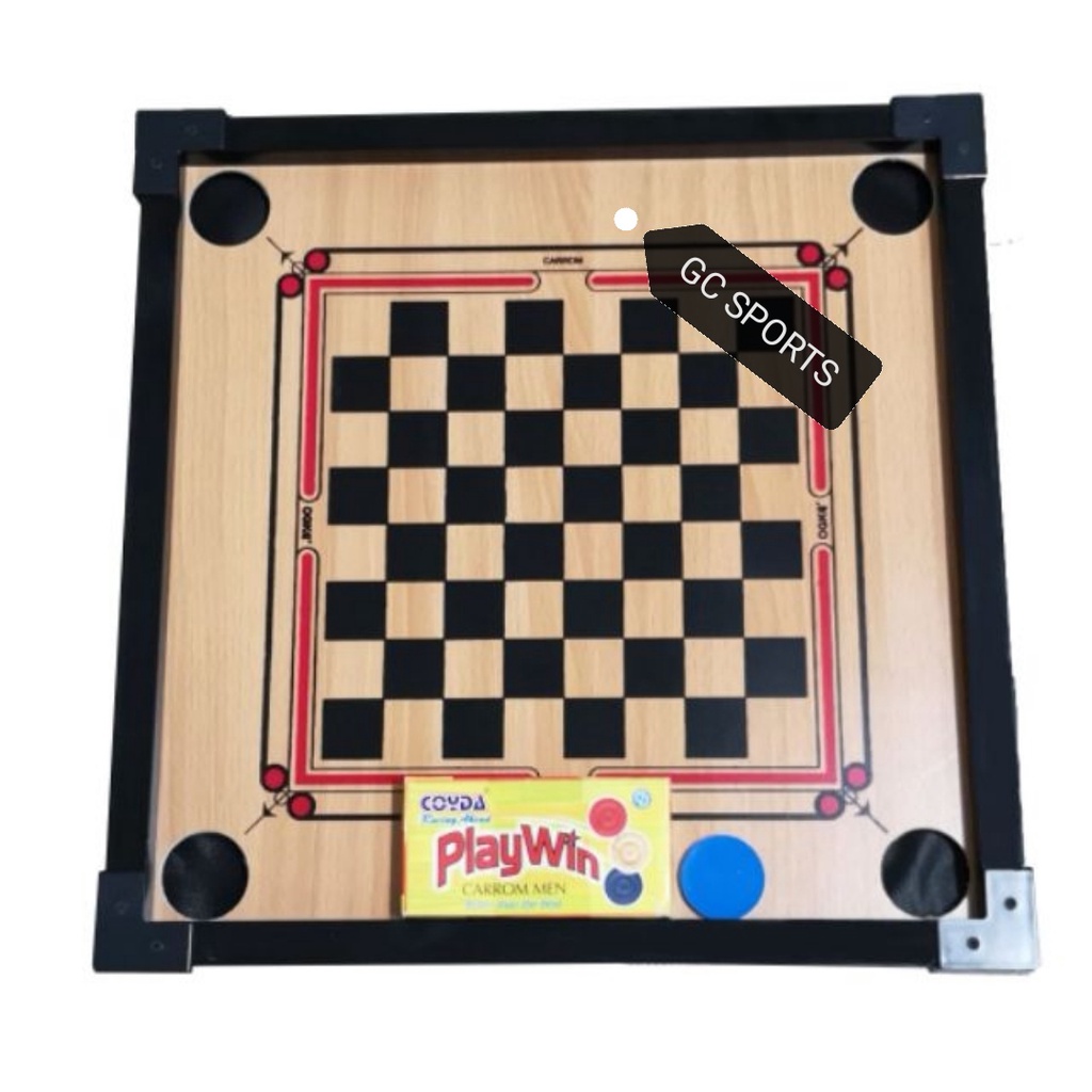 Super Mini Carrom board (free c.men and striker) | Shopee Malaysia