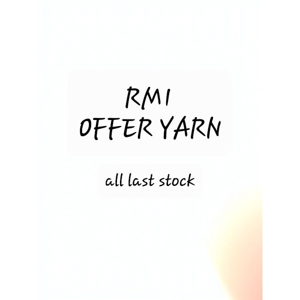 OFFER RM1 YARN 各种特色线 Special Yarn 空心纱 雪尼尔 手混线 手染线 牙刷线 玻璃纱 布条线 冰条线 ...