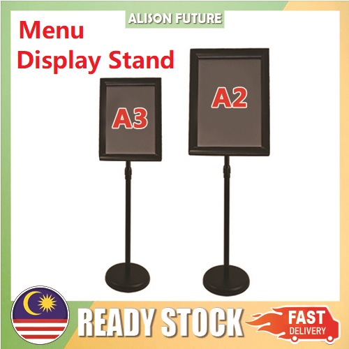 A2/A3 Size Poster Sign Notice Menu Holder Display Stand Advertisement ...