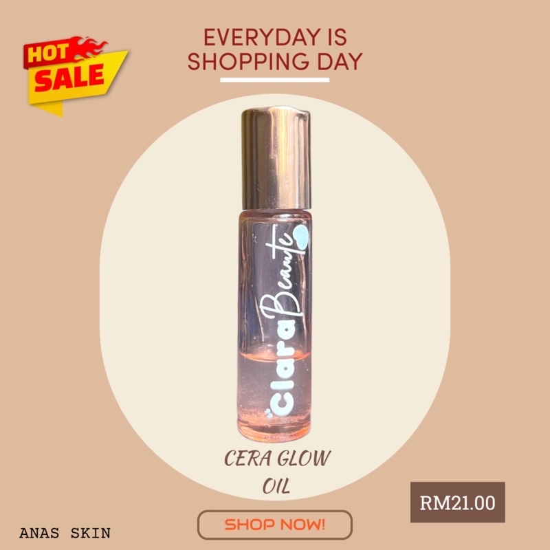 CERA GLOW OIL (CLARA OIL) | Shopee Malaysia