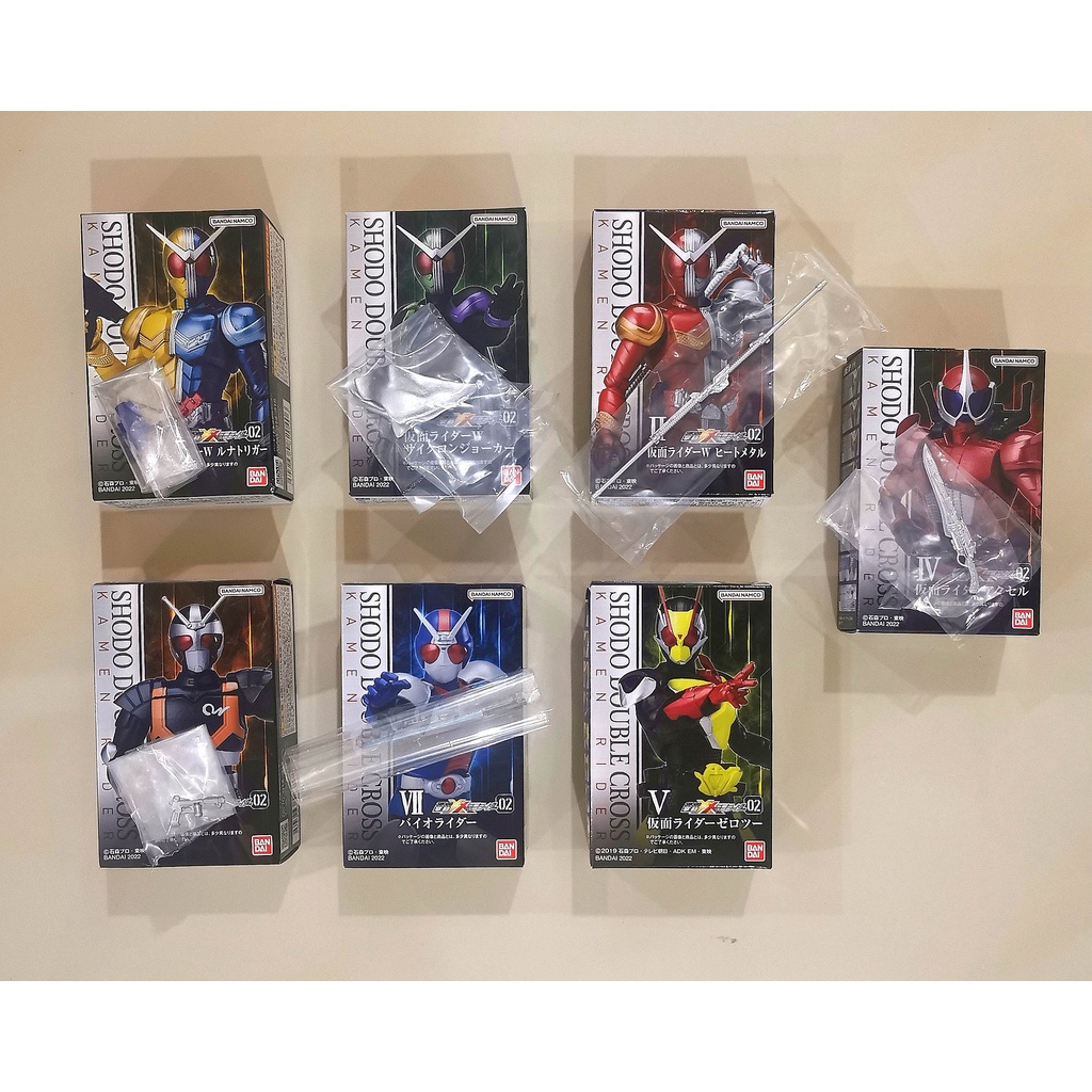 🔥Ready Stock🔥 Bandai Shodo XX kamen rider RX BIO ROBO RIDER DOUBLE W ...