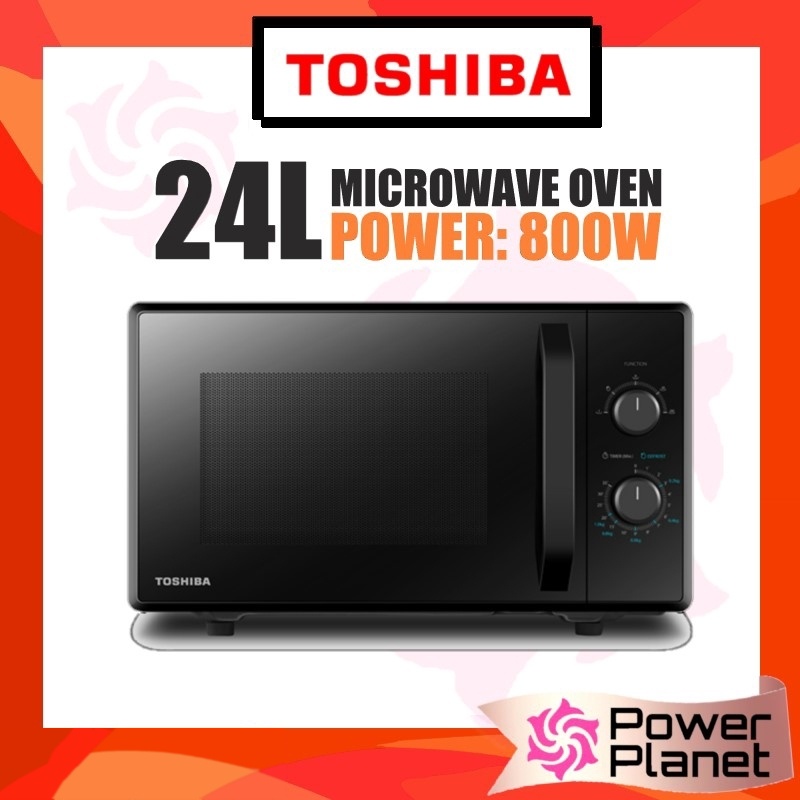 Toshiba 24L Microwave Oven MW2-MM24PF(BK) BLACK MW2MM24PF(BK) | Shopee ...