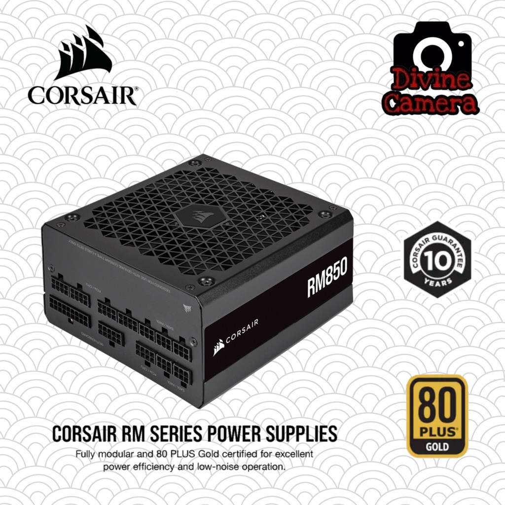 Corsair RM Series RM850 / RM750 / RM650 — 850 / 750 / 650Watt 80 PLUS ...
