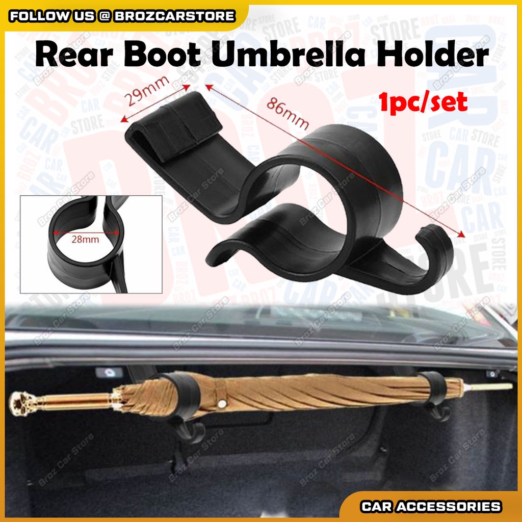Car Trunk Rear Bonnet Clip Hook Rear Boot Umbrella Holder Towel Hanger ...