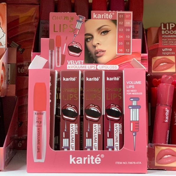 KARITE OH MY LIPS VELVET & VOLUME LIPGLOSS (1PCS) | Shopee Malaysia