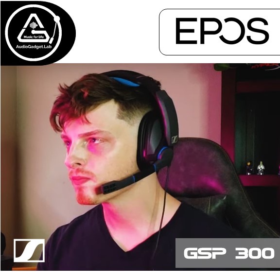 EPOS I SENNHEISER GSP 300 Closed Acoustic Gaming Headset | Shopee Malaysia