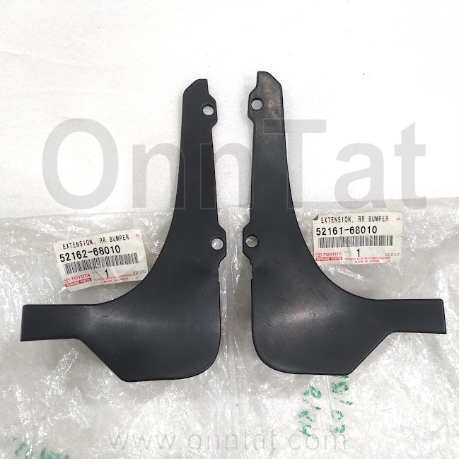 TOYOTA WISH 2003 2.0 REAR BUMPER EXTENSION 52161-68010 52162-68010 ...