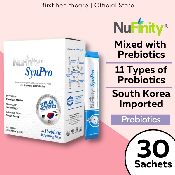 [READY STOCK!] Nufinity SynPro Botanical Beverage with Probiotics and ...
