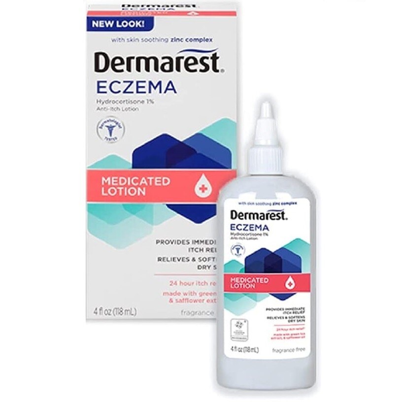 Dermarest, Eczema, Medicated Lotion, Relieves & Softens Dry and Itch ...