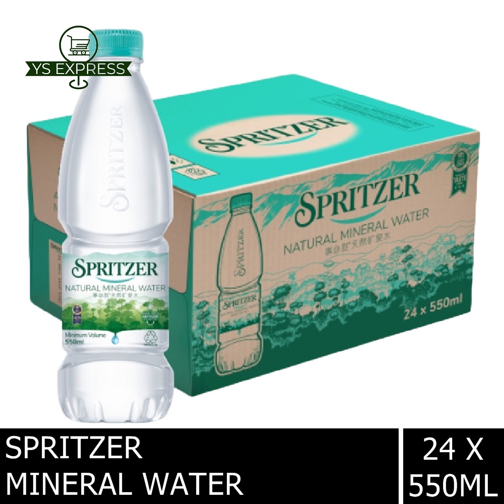 SPRITZER Mineral Water 24 X 550ML | Shopee Malaysia