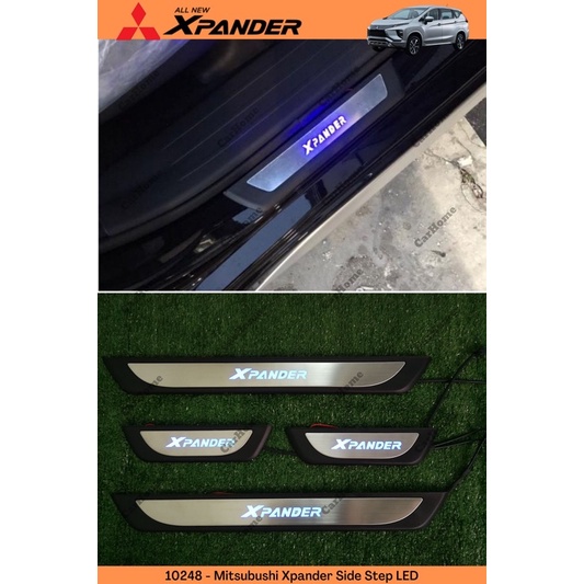 Mitsubishi XPANDER 2017-2022 Side Steel Plate Door Side Sill Step Led ...