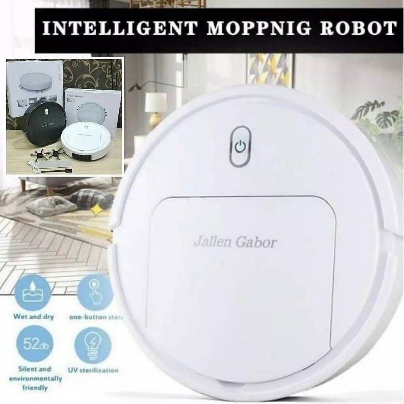 ROBOT KEMAS RUANG RUMAH 3 IN 1 Original Jallen Gabor IS25 Intelligent Robotic Vacuum Cleaner ...
