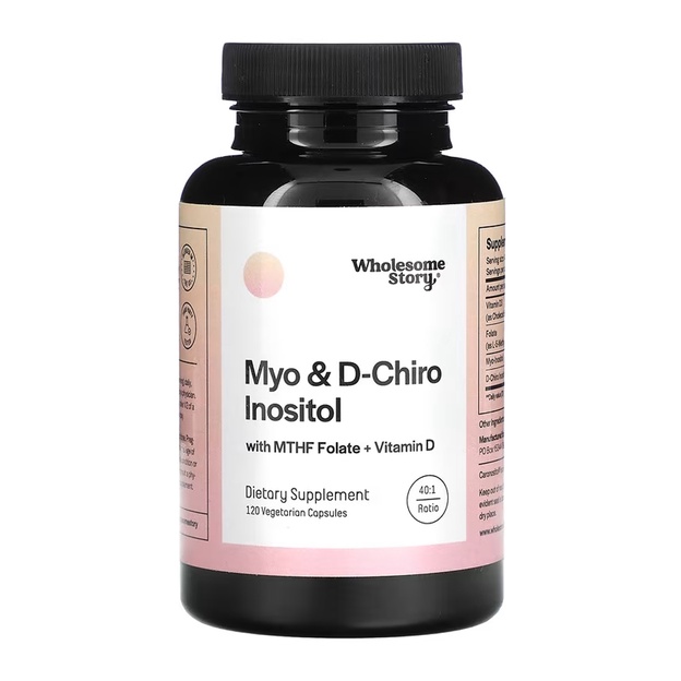 Myo-Inositol & D-Chiro - PCOS, Ovasitol Hormonal Balance & Ovarian ...