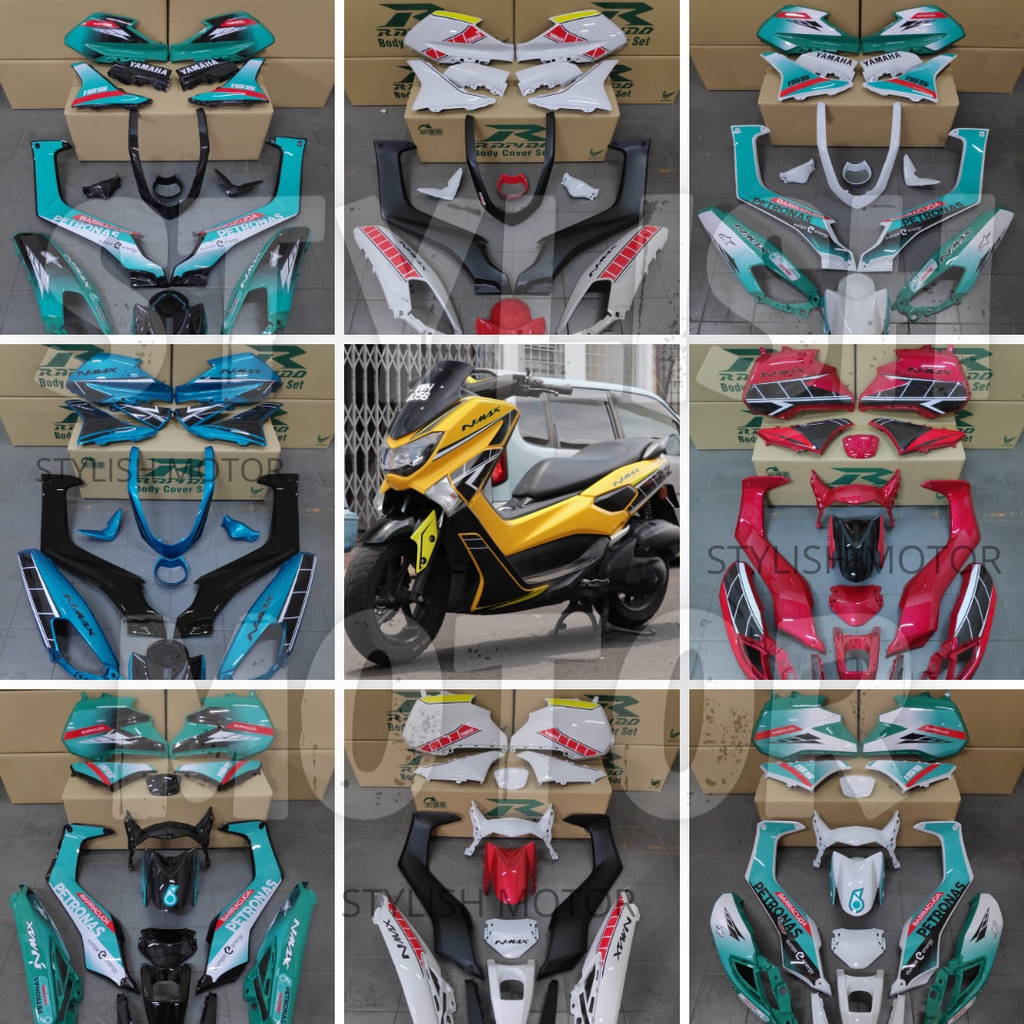 YAMAHA NMAX150 V1 2018/V2 2020 STICKER GUNDAM PETRONAS KENNY ROBERT ...