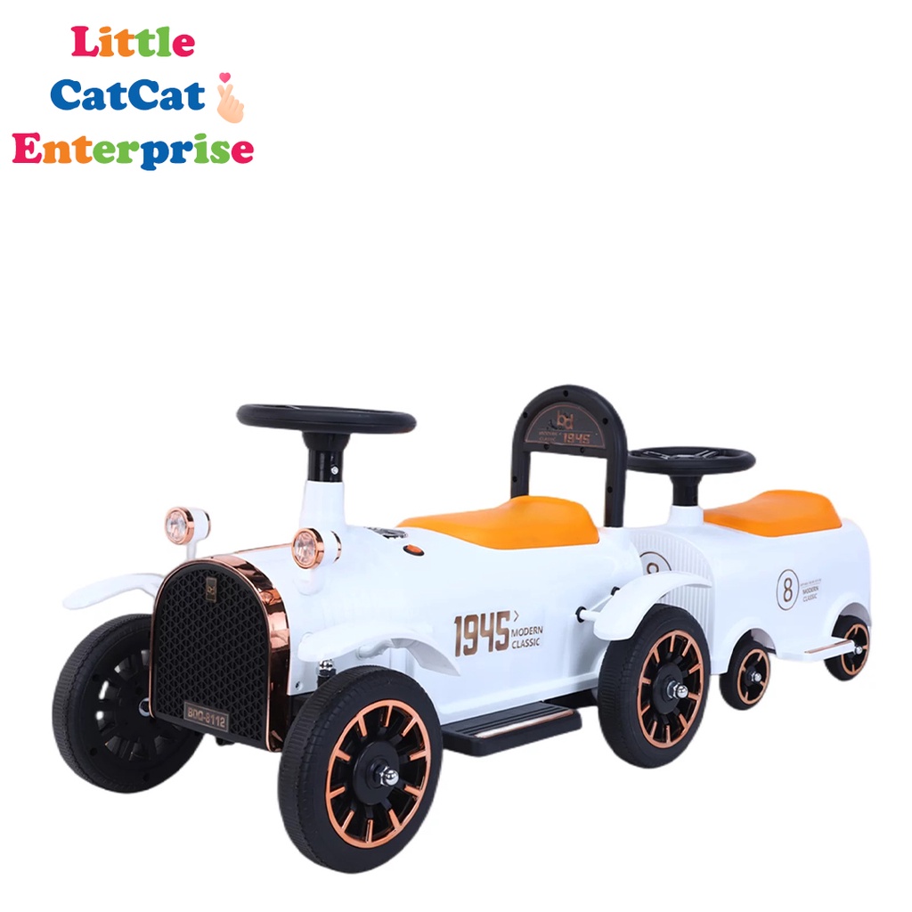 Train Design Kereta Api Battery Operated Ride On Car For 2 Kids ...