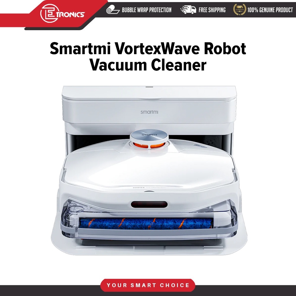 Smartmi VortexWave Robot Vacuum Cleaner - Original Warranty by Xiaomi ...