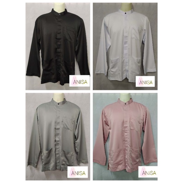 BAJU MELAYU RAIHAN BERKOLAR (BAJU SAHAJA) | Shopee Malaysia