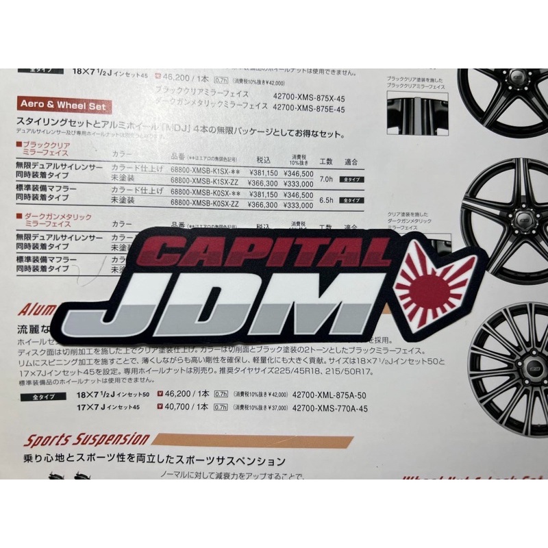 Jdm capital sticker | Shopee Malaysia