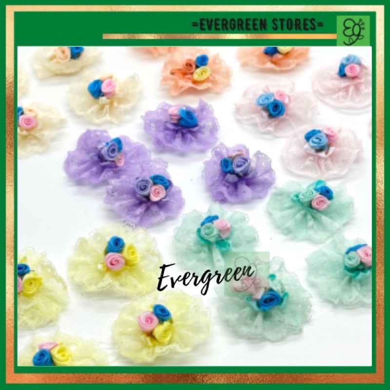 [READY STOCK] KS027 Mini Flower Corsage with Safety Pin / Bunga Rosek ...