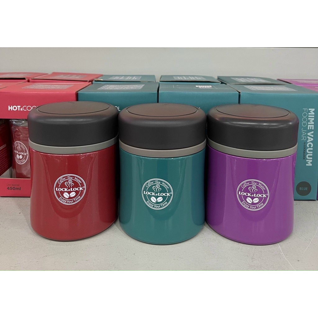 Food Jar Lock&Lock LHC8003 450Ml, Porridge Brewing Box - Ngocken88 ...