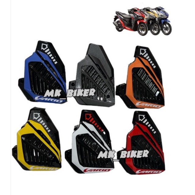 Honda Vario150 Vario125 Coolant Cover Carbon Honeycomb Radiator Cover ...