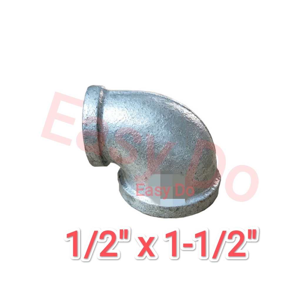 Galvanised Iron GI REDUCER ELBOW (1/2' - 2') | Shopee Malaysia