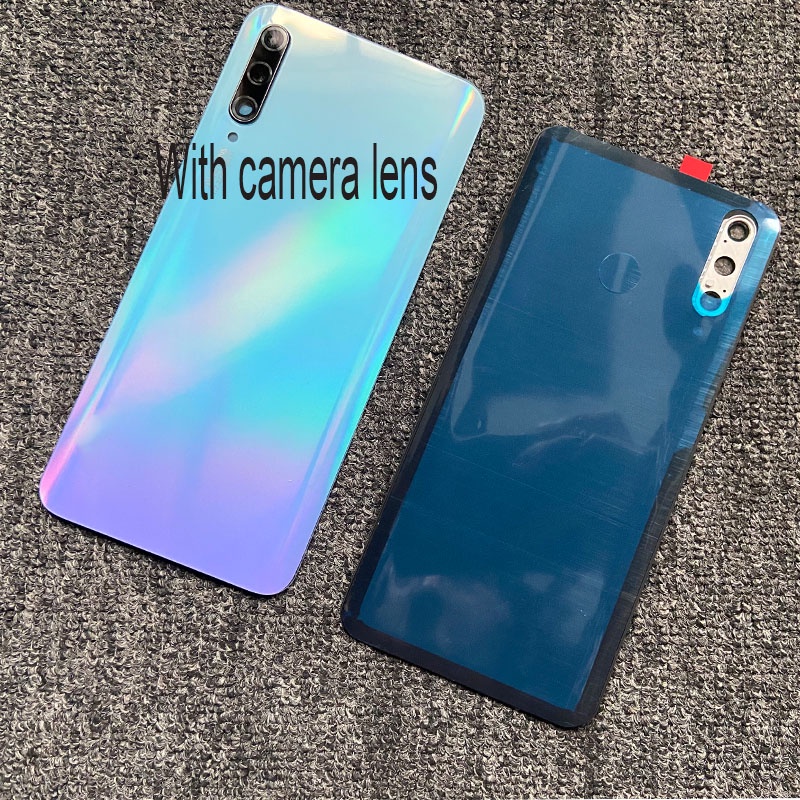 For Huawei Y9S Battery Cover Back Housing Glass Rear Door Case With ...