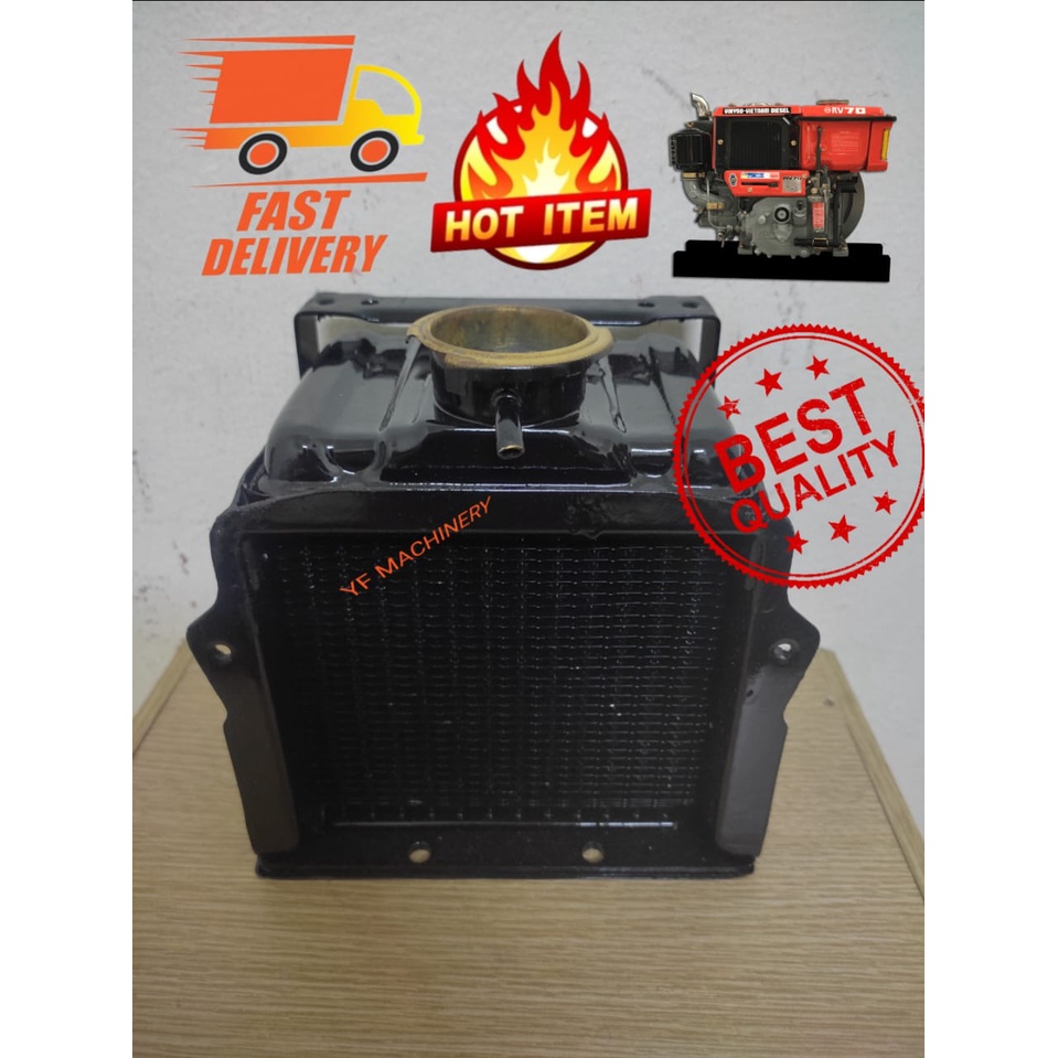READY STOCK Kubota Vikyno Rv70 Radiator Condenser (HIGHT QUALITY ...