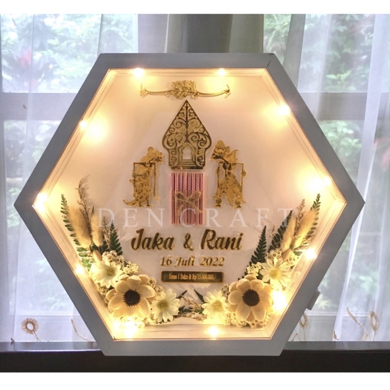 Custom Dowry Puppet HEXAGON | Shopee Malaysia