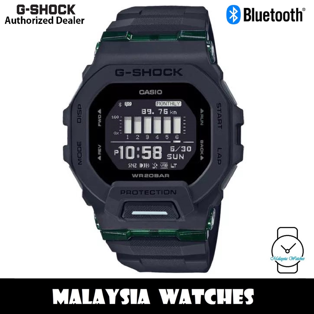 (OFFICIAL WARRANTY) Casio G-Shock GBD-200UU-1 Digital Bluetooth Step ...