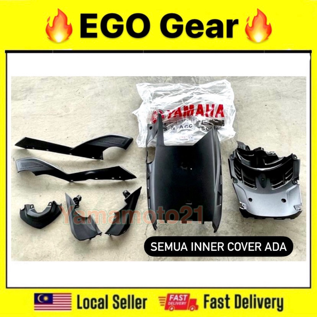 ORI YAMAHA EGO GEAR INNER COVER MAIN PIPE FOOTREST BOARD LOWER FRONT ...
