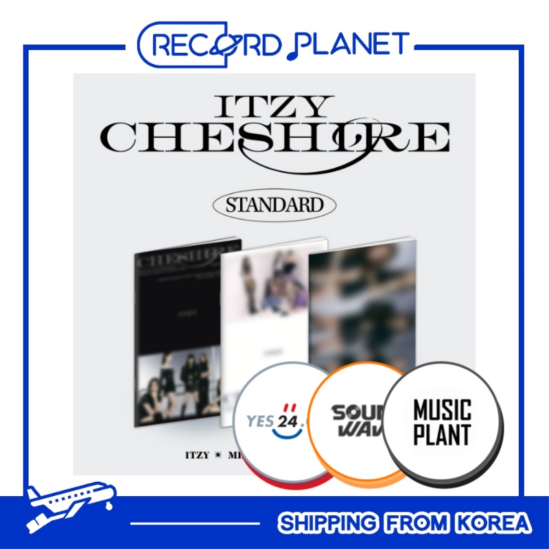 [POB] ITZY - CHESHIRE Standard Ver. The 6th Mini Album + Free Gift | Shopee Malaysia