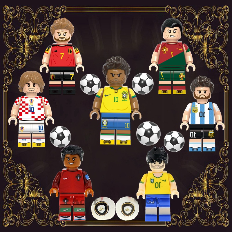 Football Game Birthday Gift Education Toys For Children DIY Building ...