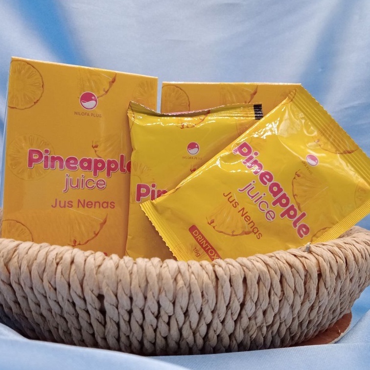 NILOFA PLUS PINEAPPLE JUICE 7 SACHETS | NILOFA DRINTOX PLUS *ORGINAL HQ ...
