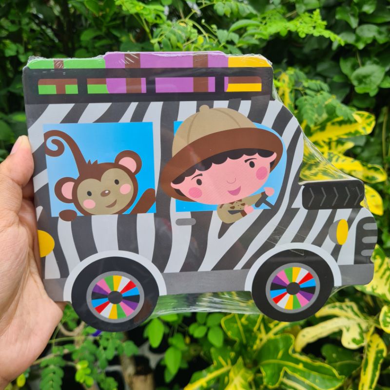 On WHEELS: JEEP (Children's Book: Board Book) | Shopee Malaysia