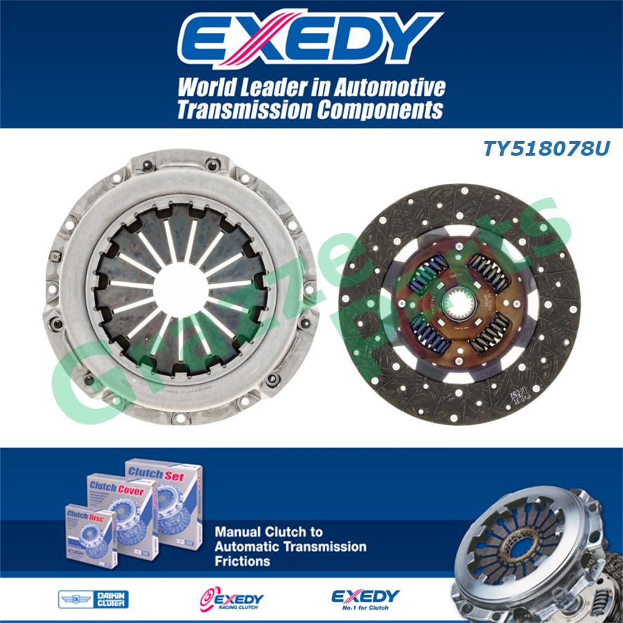 Exedy Daikin Clutch Kit Set TY518078U Toyota Land Cruiser HZJ80 1HZ ...