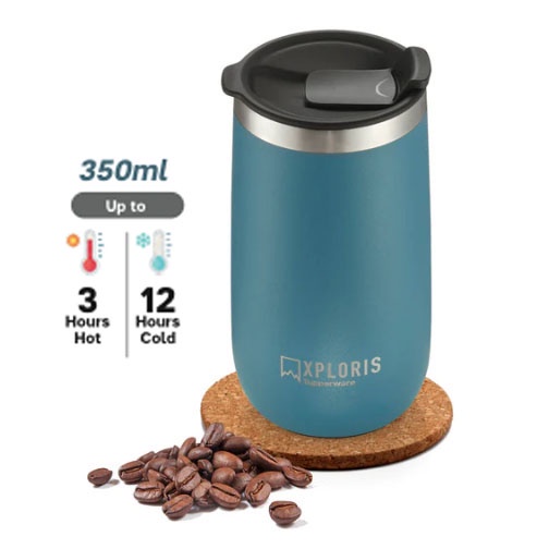 Tupperware Xploris Easy Open Flask 450ml / Insulated Mug 400ml / Xploris Thermal Tumbler 350ml ...