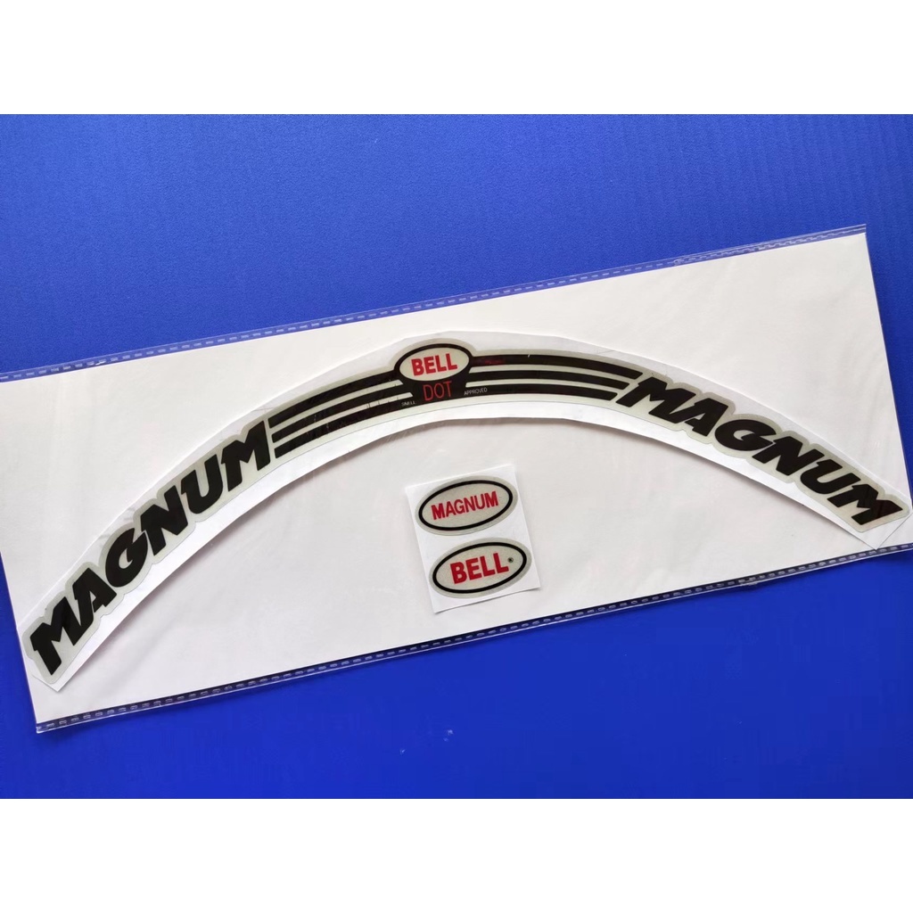 Sticker Helmet Magnum Sticker MAG (7095) | Shopee Malaysia