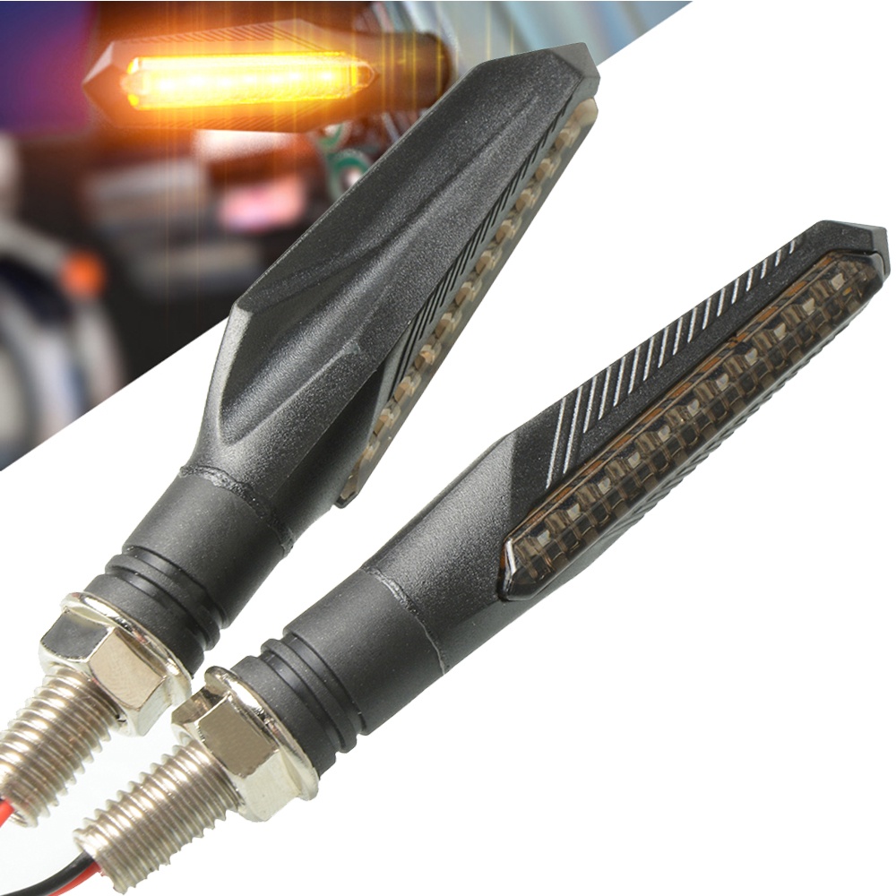 Universal For Honda Kawasaki 12V LED Turn Signals for Motorcycle Arrow ...
