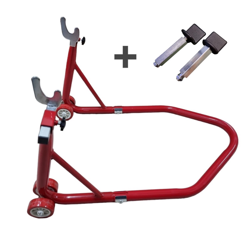 Motorcycle Paddock Stand moving Dolly Trolley Stand Movable Rear Stands ...
